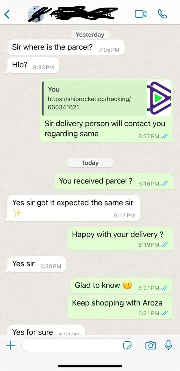 Customer Reviews | Shop online at AROZA