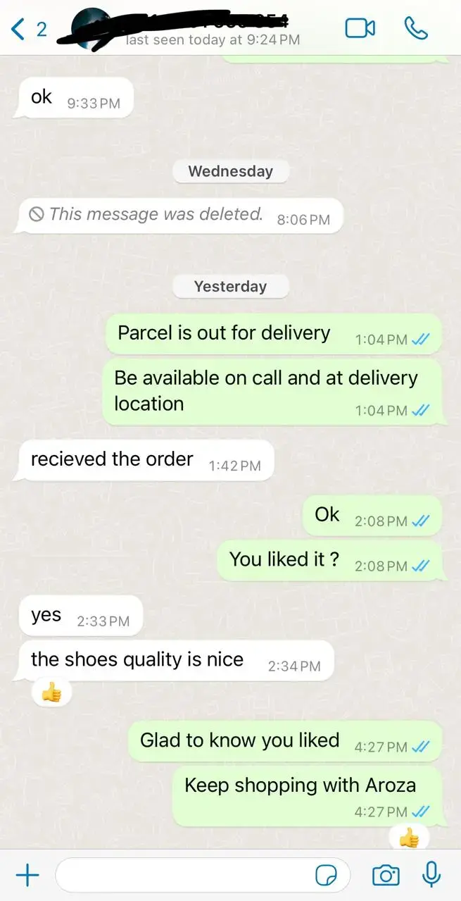 Customer Reviews | Shop online at AROZA
