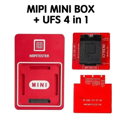 MiPi Tester Mini Box With UFS BGA 4 in 1 Software Programmin
