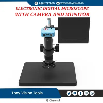 Electronic Digital Microscope With Aluminum Alloy Work Platform