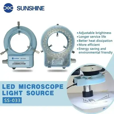 Sunshine SS-033 LED Microscope Light Source for Microscope
