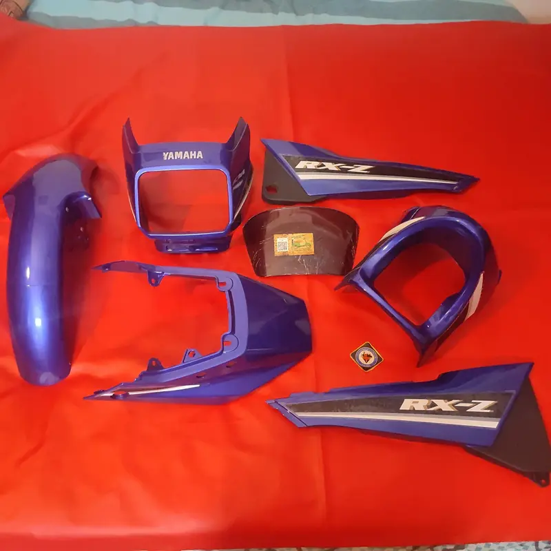 Yamaha Rxz Body Kit Buy BLUE FULL BODY KIT FOR YAMAHA RXZ Online At