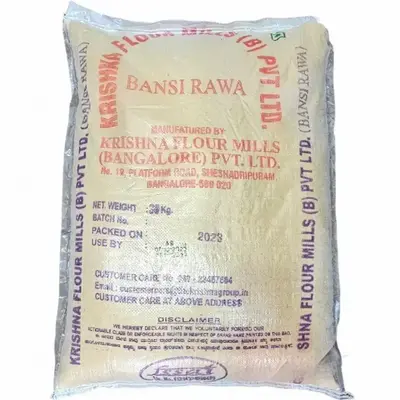 Buy Krishna Bansi Rava 30kg online at best price | Sujatha Traders