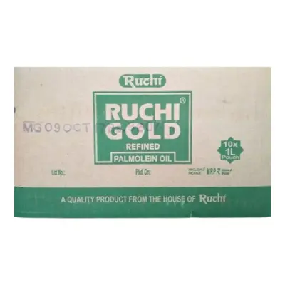 Buy Ruchi Gold Oil Box 10L online at best price | Sujatha Traders