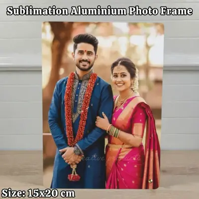 SUBLIMATION ALUMINIUM SHEET- 15x20 CM | Creative Products