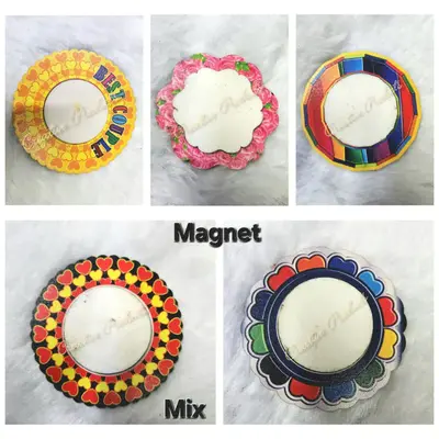 SUBLIMATION FRIDGE MAGNET 01 MIX( 10 PCS)| Creative Products