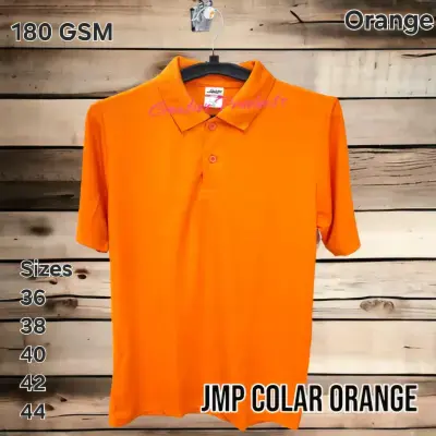 JMP COLAR DRY FIT 180 GSM ORANGE | Creative Products