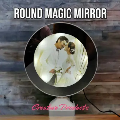 ROUND MAGIC MIRROR WHITE at best price | Creative Products