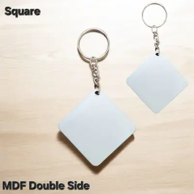 MDF DOUBLE SIDE KEYCHAIN SQUARE online | Creative Products
