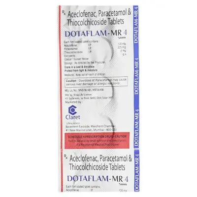 DOTAFLAM MR 4 TAB | Micro Chemist