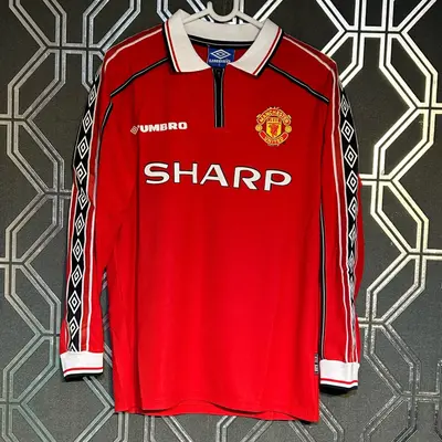 Buy MU SHARP 1998 FULL SLEEVES ORIGINALS RETRO JERSEY online at best ...