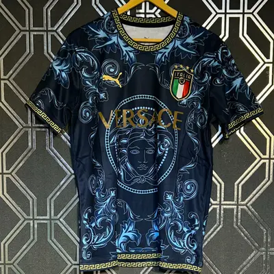 Buy ITALIA X VERSACE BLUE 2024-25 PREMIUM QUALITY online at best price ...