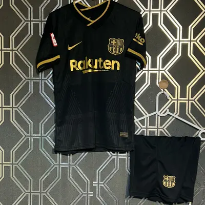 Buy Barcelona Black Kit 20/21 RETRO KIT online at best price | The club ...