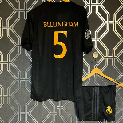 Buy BELLINGHAM 5 REAL MADRID 3RD KIT with premium badges online at best ...
