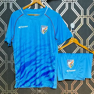 Buy INDIA SOCCER HOME OFFICIAL KIT 2024-25 online at best price | The ...