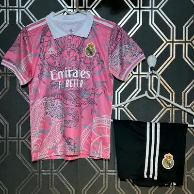 Buy REAL MADRID PINK KIDS KIT 2023-24 SPECIAL EDITION online at best ...