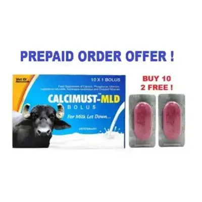 Buy Calcimust Mld 10x1 Bolus online at best price