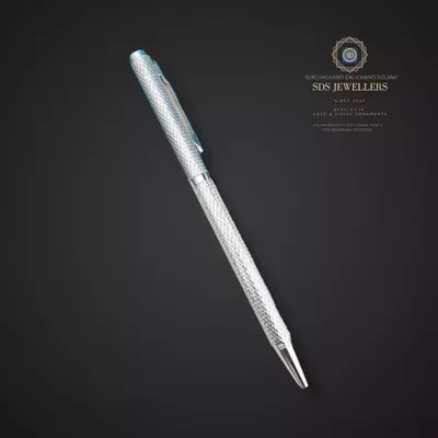 Order Pure Silver 925 Pen Online From Sureshchand Dalichand Solanki ...