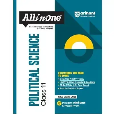 Buy Arihant All in One Political Science Class 11 for CBSE Exams 2025 ...