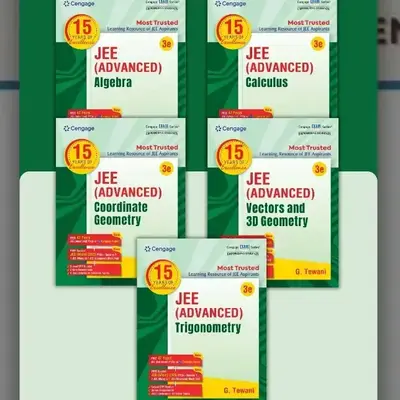Buy Cengage JEE (Advance) Mathematics G.tewani , Set Of 5 Books 2025 ...