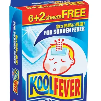 Koolfever Cooling Gel For Children ( 6+2 Sheets)