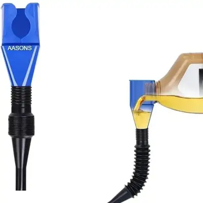 Buy Plastic Clasp Anti-Spill Fuel Transferring Funnel With Removable ...