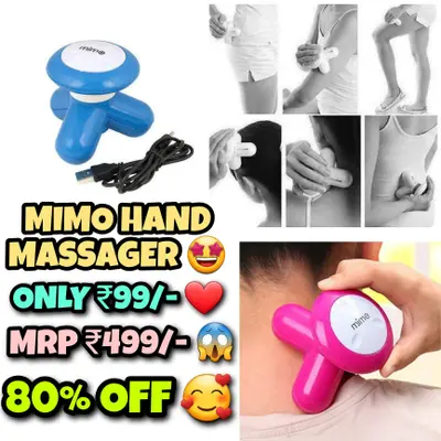 Buy MIMO HAND MASSAGER online at best price | MEHTA MART MHM