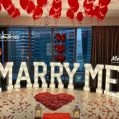 Buy Marry Me Proposal Setup Code #PS002 online at best price | Memories ...