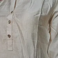 Buy White Silk Muslin Top online at best price | The Almond Leaf