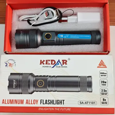 Buy KEDAR - HIGH POWER LENS TYPE TORCH LIGHT online at best price | SP ...