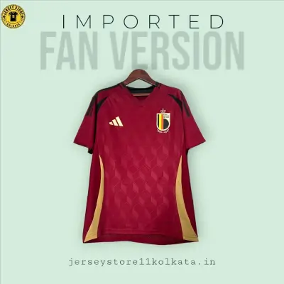 Buy BELGIUM 24/25 HOME KIT (IMPORTED FAN VERSION) online at best price ...