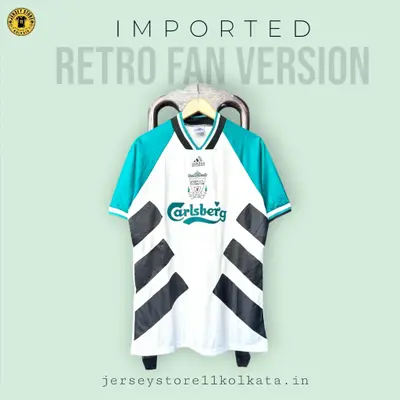 Buy LIVERPOOL 93/94 AWAY KIT IMPORTED RETRO FAN VERSION (FOWLER 23 ...