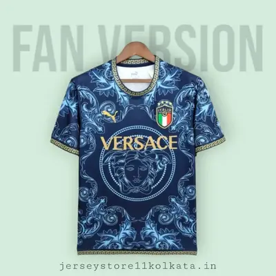 Buy ITALY 2023 VERSACE COCEPT KIT BLUE SPECIAL EDITION KIT FAN VERSION ...