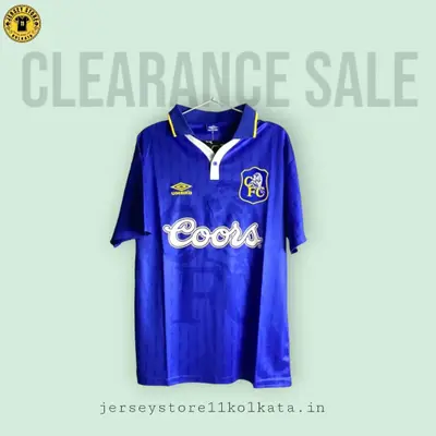 Buy CHELSEA 95/96 HOME KIT RETRO - FAN VERSION online at best price ...