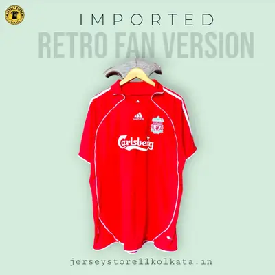 Buy LIVERPOOL 06/07 HOME KIT IMPORTED RETRO FAN VERSION (GERRARD 8 ...