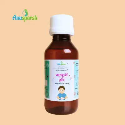 Anusparsh Baal Krumi Drop – Ayurvedic Anti-Worm Tonic