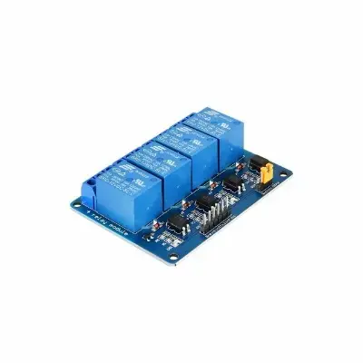 Order 4 Channel 5V 10A Relay Module WITH OPTOCOUPLER - AC and DC ...