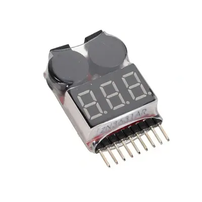 Buy Lipo Battery Voltage Tester Low Voltage Alarm Buzzer For Drone ...