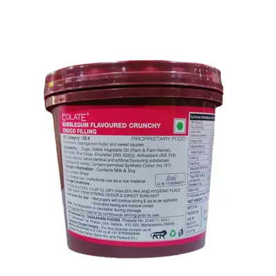 Buy Colate Bubblegum flavor Crunchy Choco Filling JAY FOODS