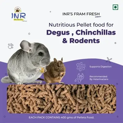 Buy Degus Rodents Pellets food online at best price | INR's Rabbit ...