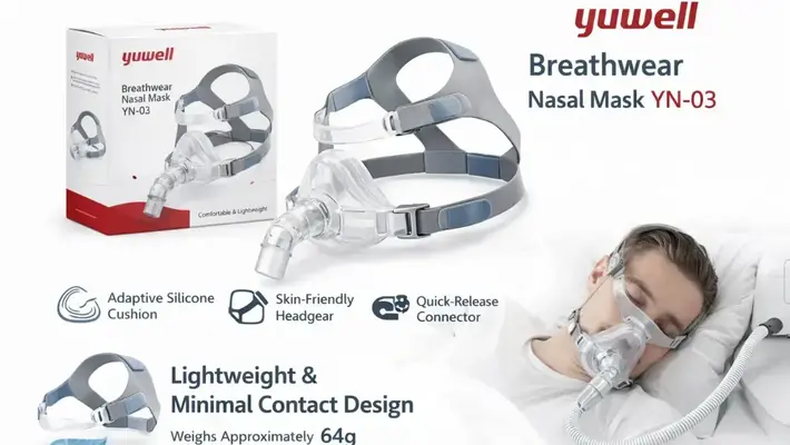 Buy YUWELL BREATHWEAR NASAL MASK YN-03 online at best price | Nidhi ...