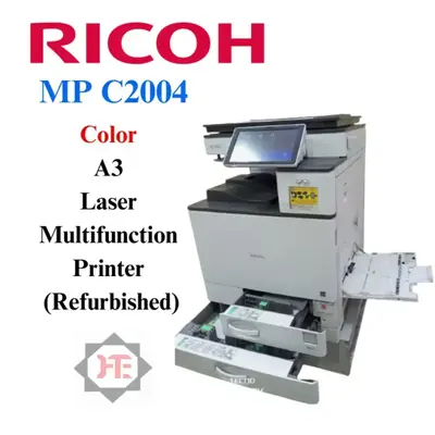 Order Ricoh Mp C2004 Color A3 Laser Multifunction Printer Refurbished ...