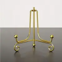 Buy Foldable Gold Metal Display Stand online at best price