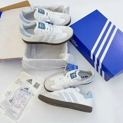 Buy Adidas Samba OG Sky Blue (Master Quality) online at best price ...