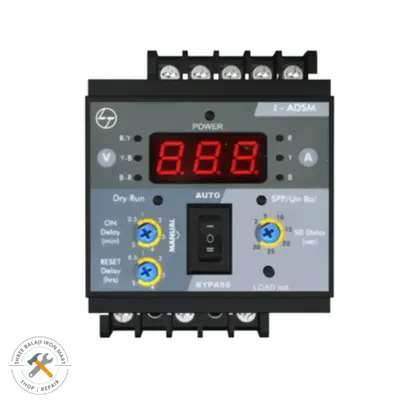L&T i-Protector Auto Switch With Dry Run for 3 Phase Motors (i-ADSM)