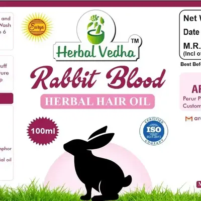 Buy RABBIT BLOOD HAIR OIL-100 Ml online at best price | ARASU TRADERS