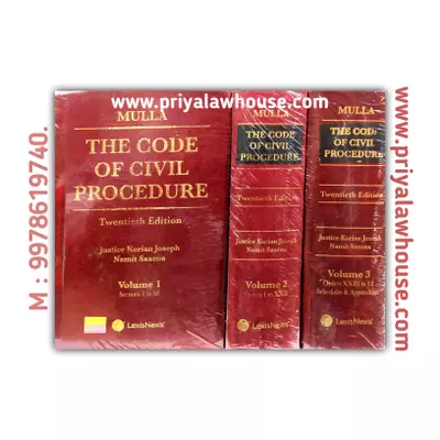 Mulla's CPC - 20th Edition (2024) - Lexis Nexis - Priya Law House