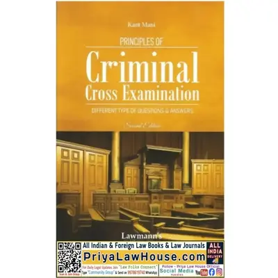 Principles of Criminal Cross Examinations | 2025 Edn