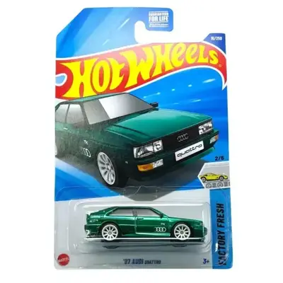 Buy Hot Wheels 87 Audi Quattro Super Treasure Hunt ( Teal Green ...