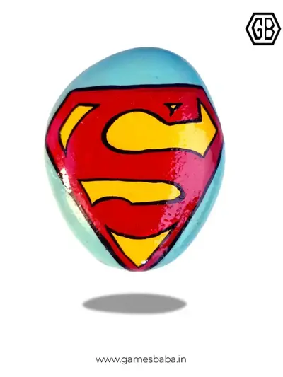 Superman Collectible Pebble | DC Stone Art GamesBaba